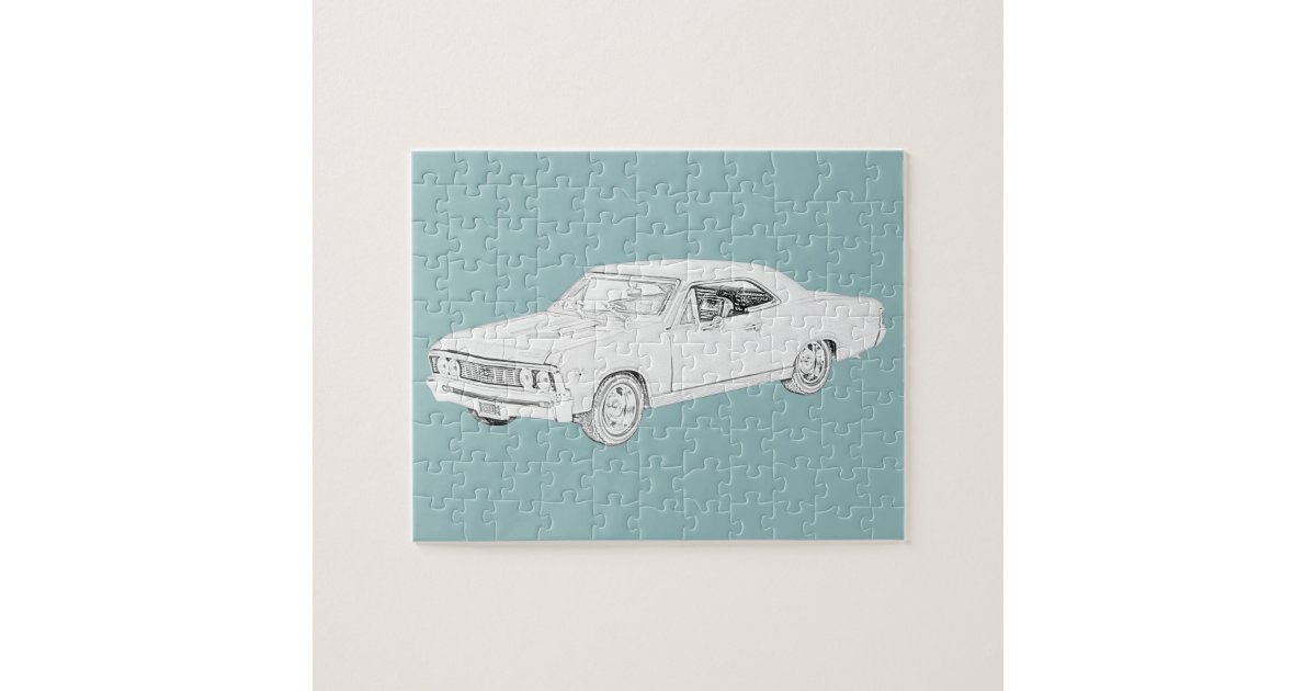 1967 Chevy Chevelle Jigsaw Puzzle | Zazzle