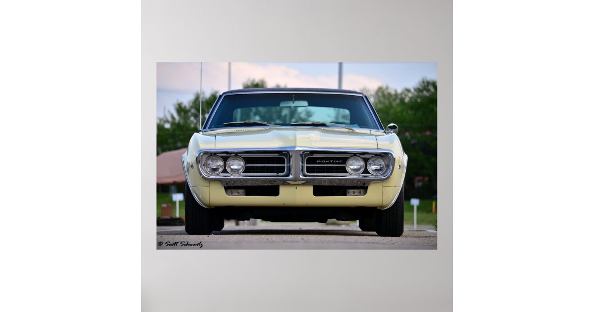 1967 Pontiac Firebird Poster | Zazzle