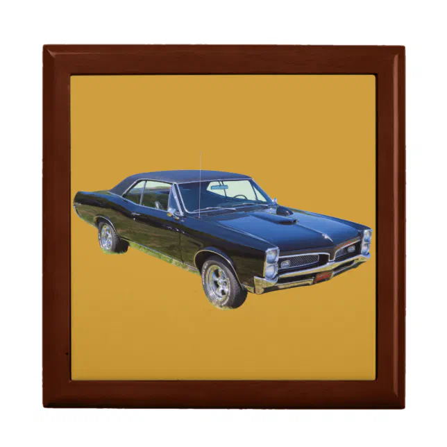 1967 Pontiac GTO Muscle Car Gift Box | Zazzle