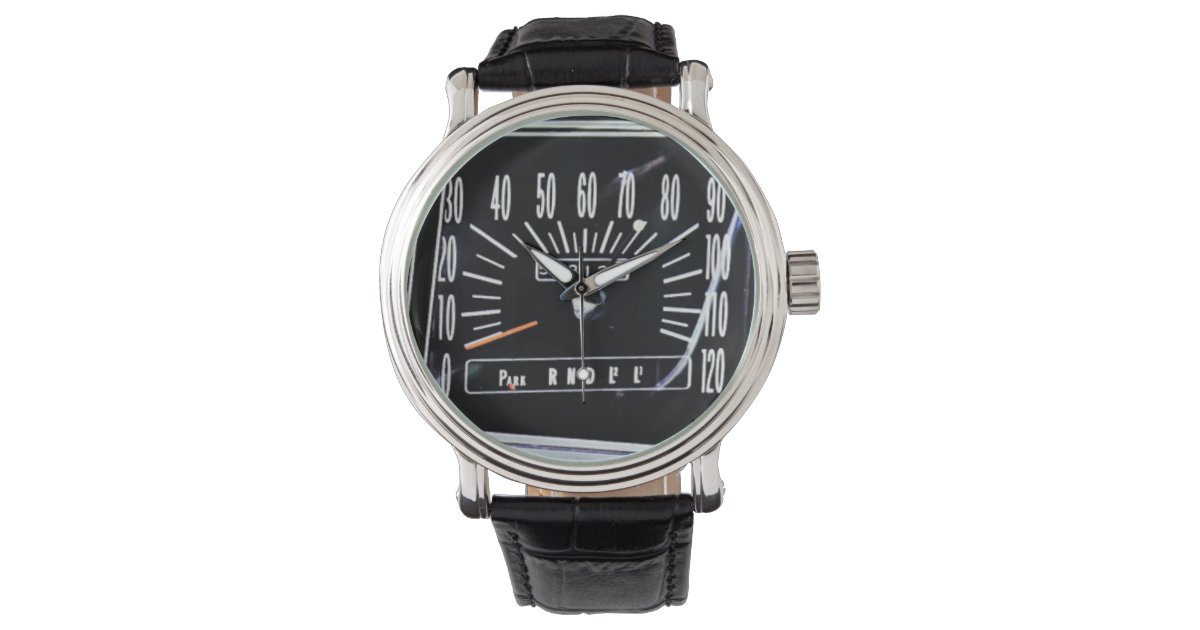 1968 Classic Car Speedometer Watch | Zazzle