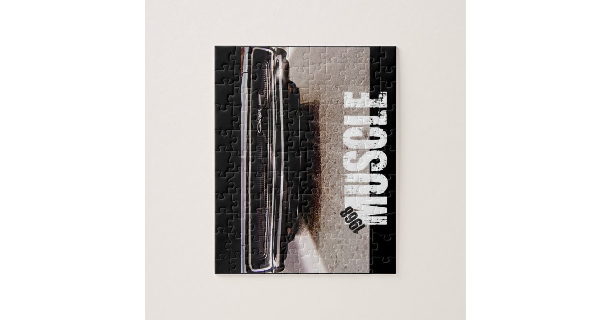 1968 Dodge Charger Puzzle | Zazzle