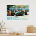 1968 Monaco Grand Prix Poster (Print up to 60"!) | Zazzle
