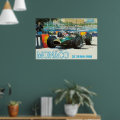 1968 Monaco Grand Prix Poster (Print up to 60"!) | Zazzle