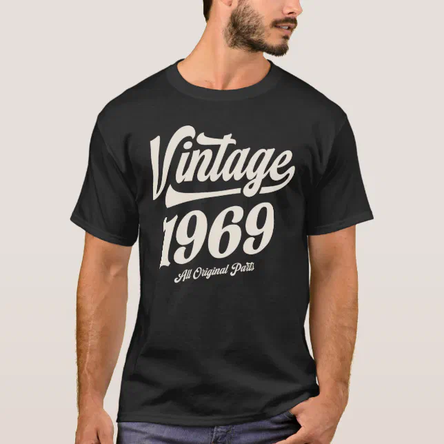 1969 55th Birthday Gifts 55 Year Old Men Women T-Shirt | Zazzle