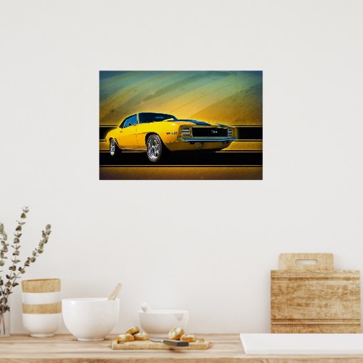 1969 Camaro SS Poster | Zazzle