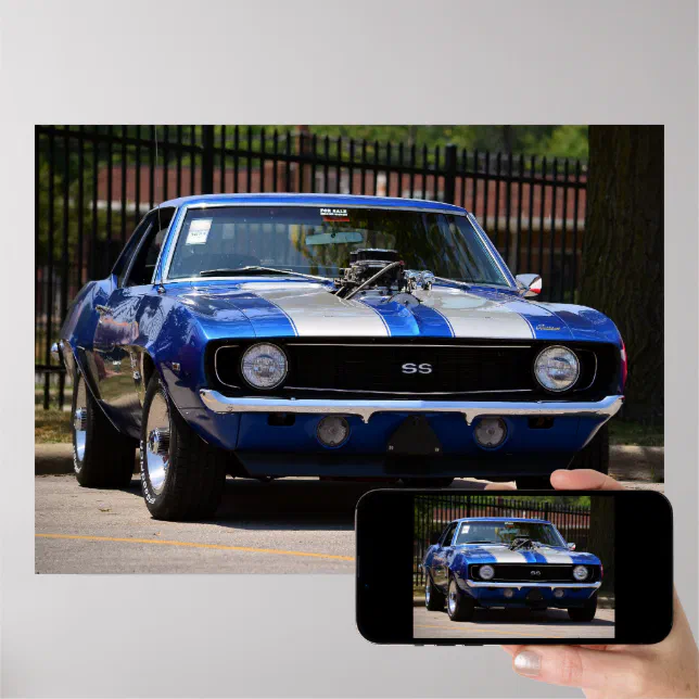 1969 Camaro SS Poster | Zazzle
