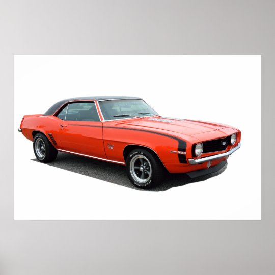 1969 Camaro SS Poster | Zazzle.com