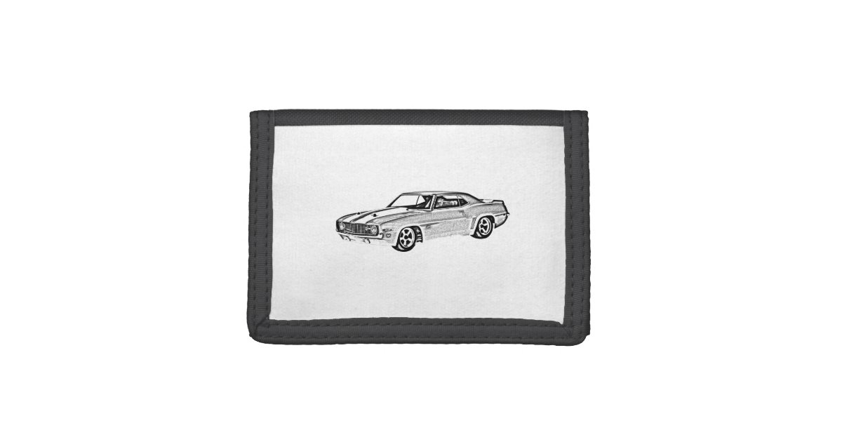 1969 Camaro Z28 Trifold Wallet | Zazzle