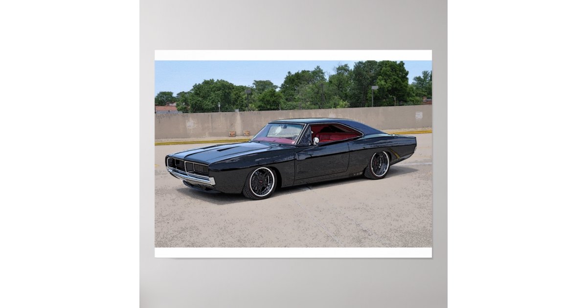1969 Charger Poster | Zazzle