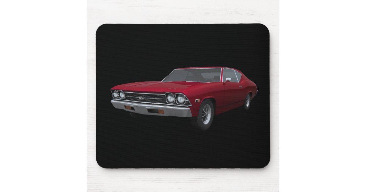 1969 Chevelle SS: Candy Apple Finish: Mousepad | Zazzle