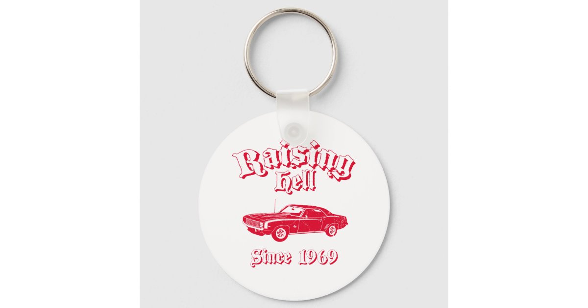 1969 Chevrolet Camaro SS Keychain | Zazzle