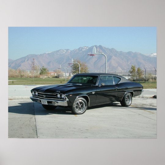 1969 Chevrolet Chevelle SS Poster | Zazzle.com