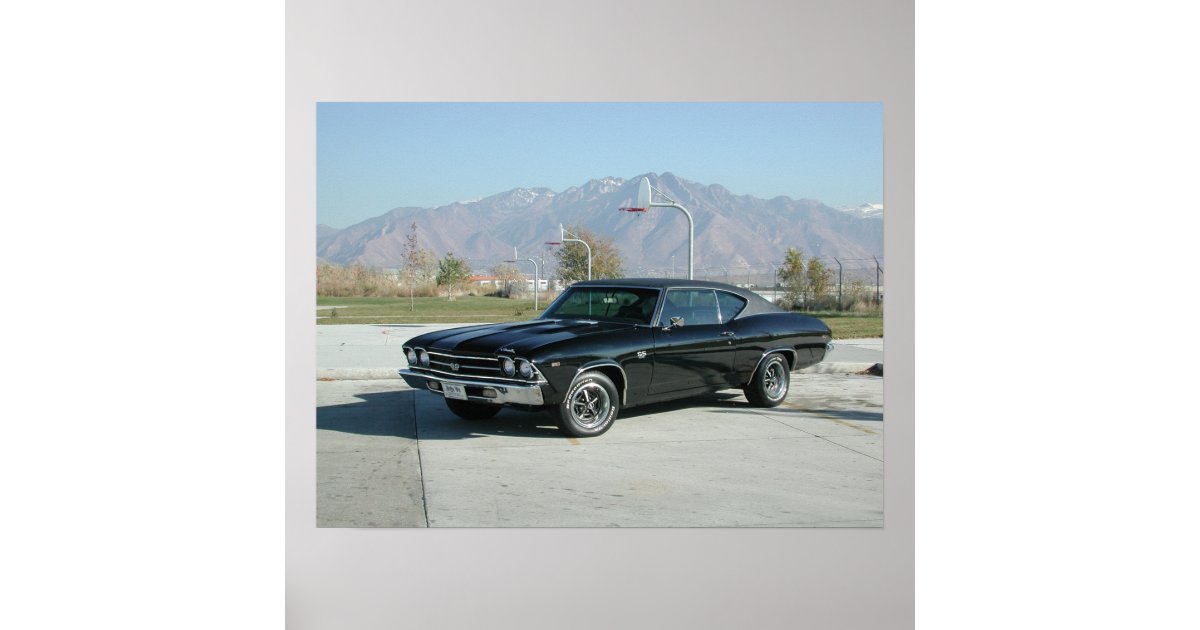 1969 Chevrolet Chevelle SS Poster | Zazzle