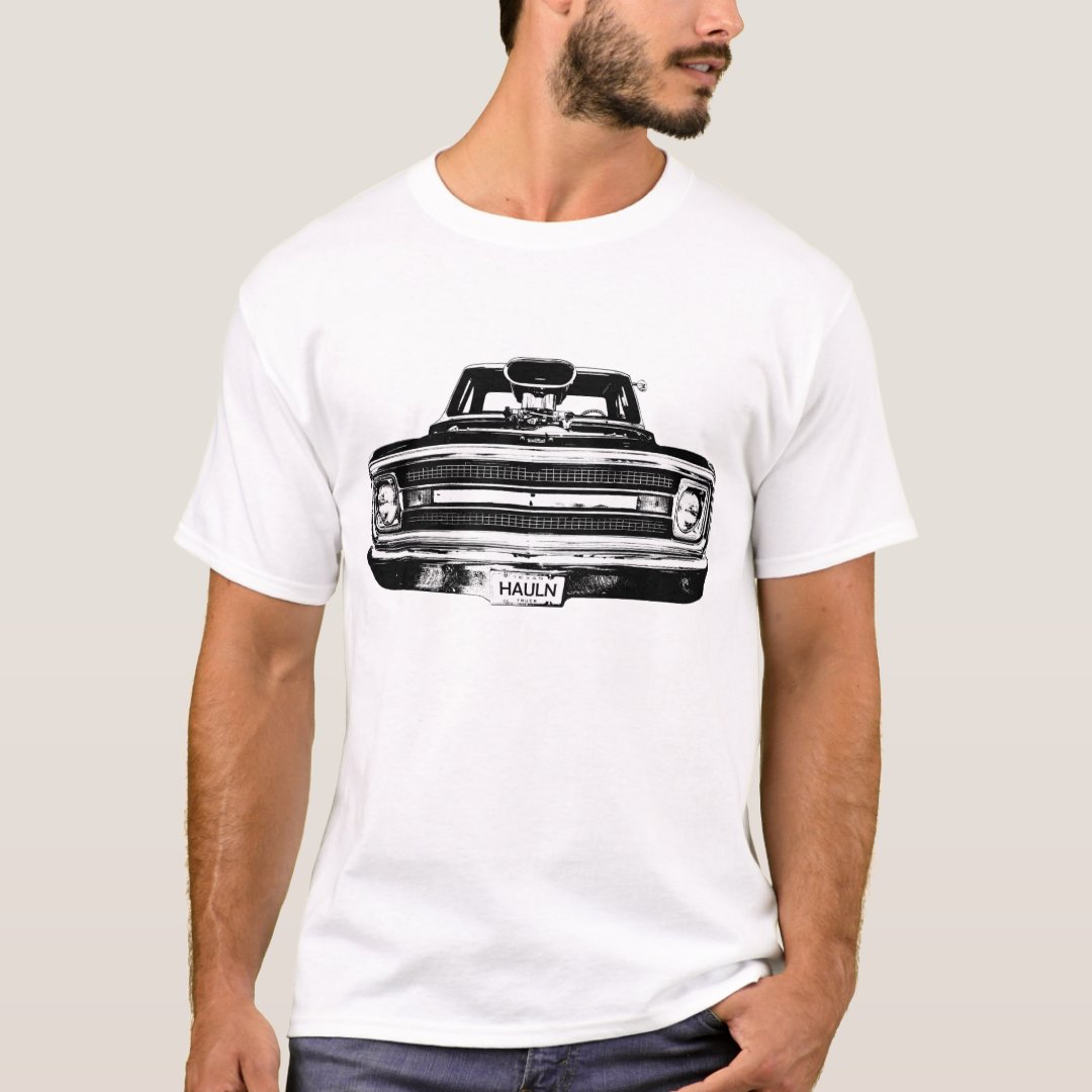 1969 Chevy C10 Muscle Truck T-Shirt | Zazzle