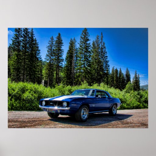 1969 SS Camaro Poster | Zazzle