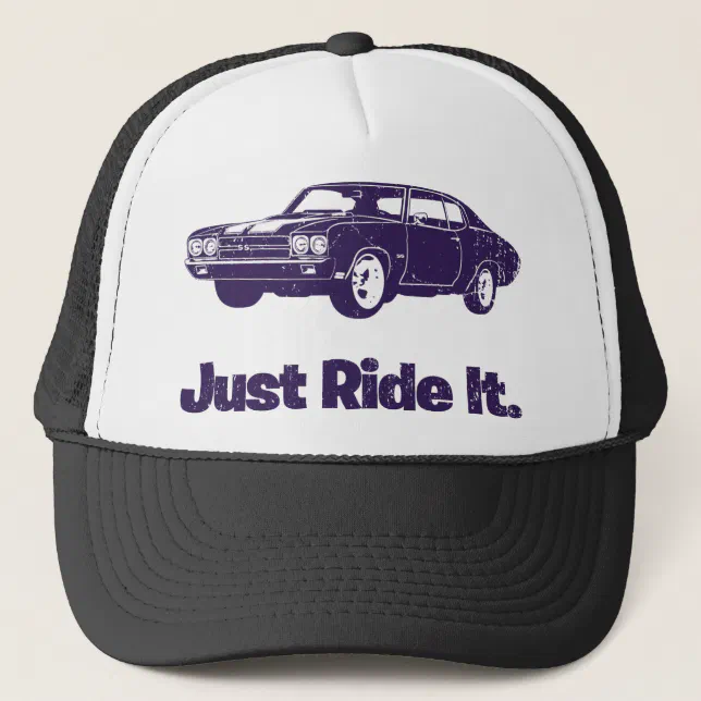 1970 Chevrolet Chevelle SS 454 Trucker Hat | Zazzle