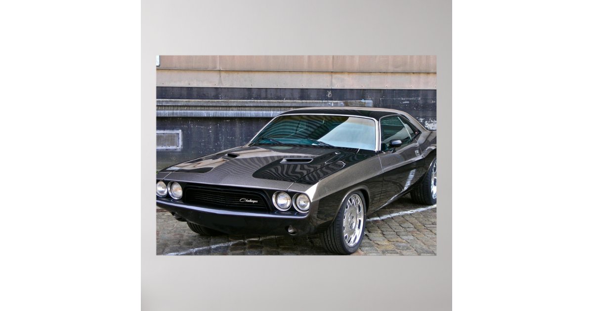 1970 Dodge Challenger Poster | Zazzle