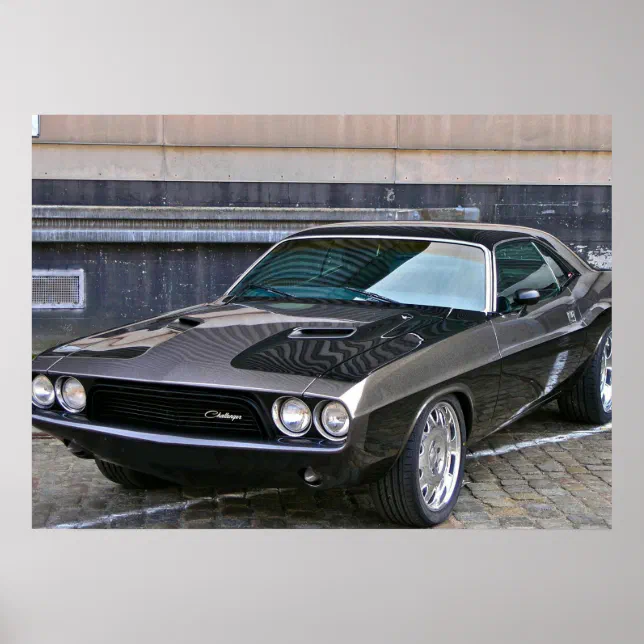 1970 Dodge Challenger Poster | Zazzle