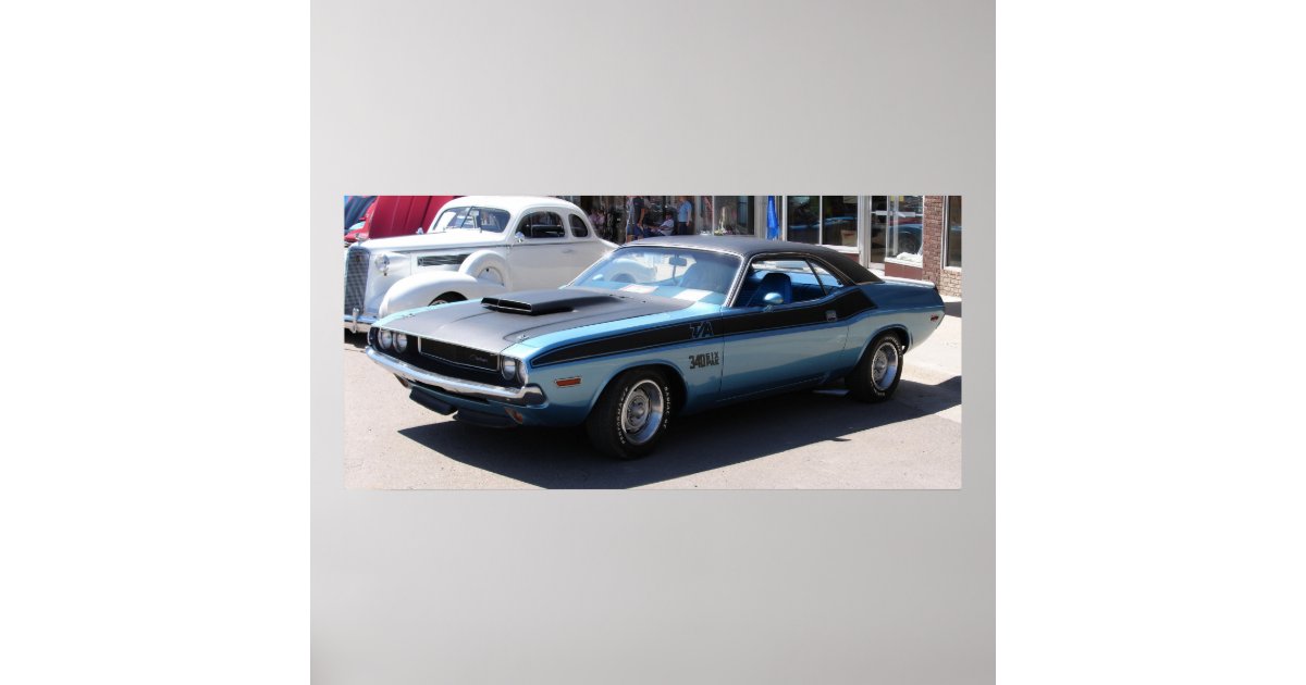 1970 Dodge Challenger TA Poster | Zazzle