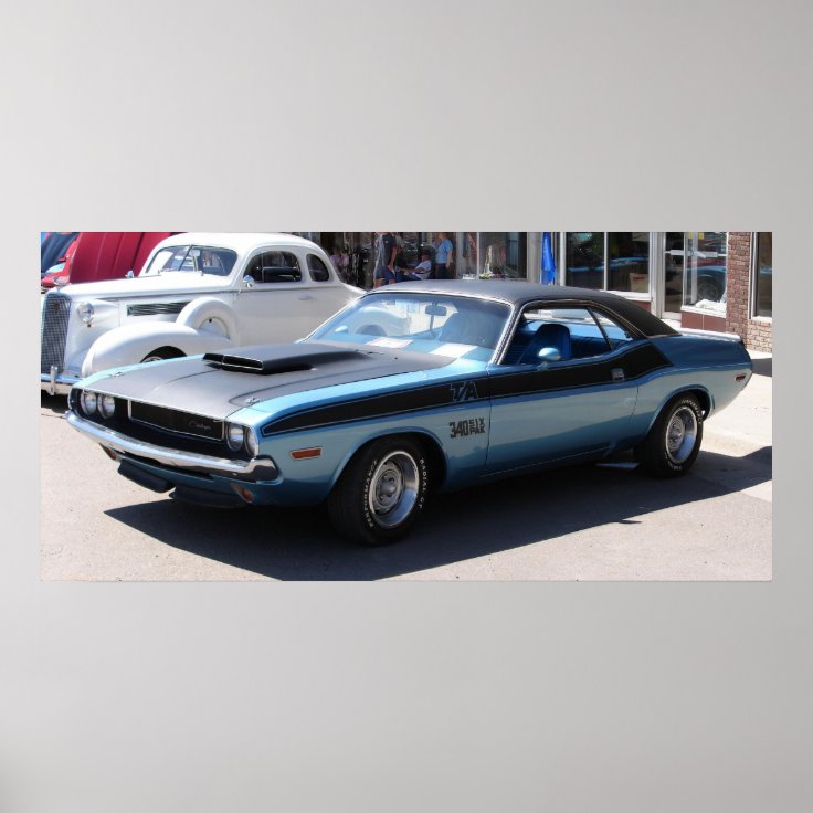 1970 Dodge Challenger TA Poster | Zazzle