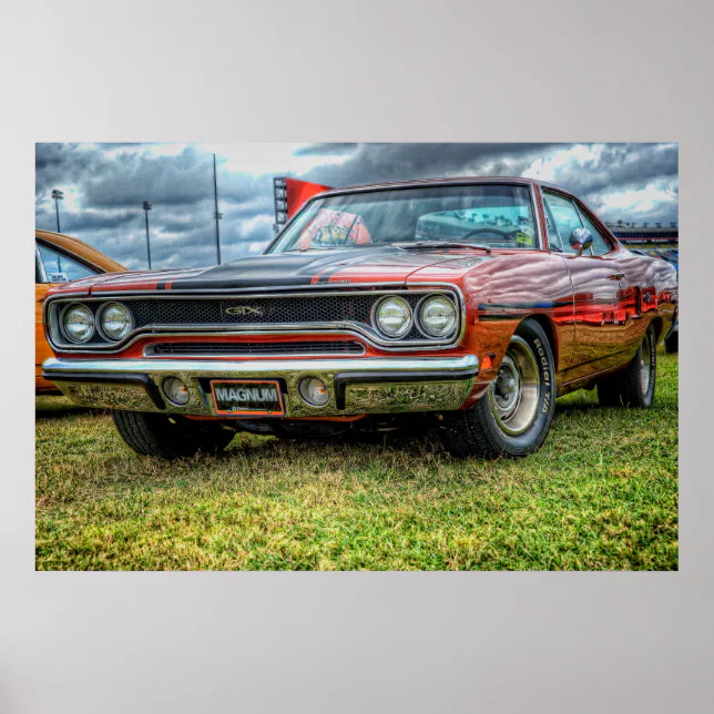 1970 Plymouth GTX Poster | Zazzle