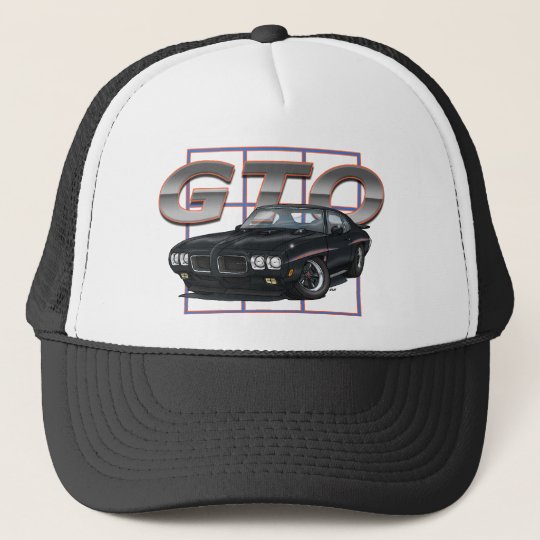 1970 Pontiac GTO Trucker Hat | Zazzle.com