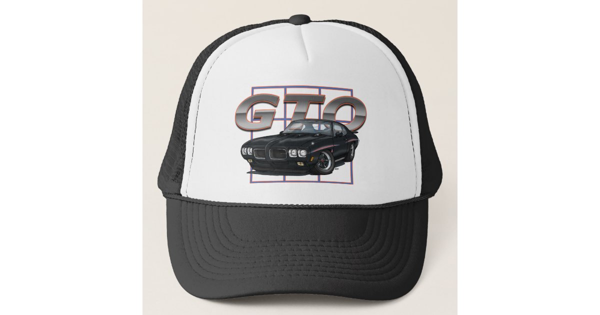 1970 Pontiac GTO Trucker Hat | Zazzle