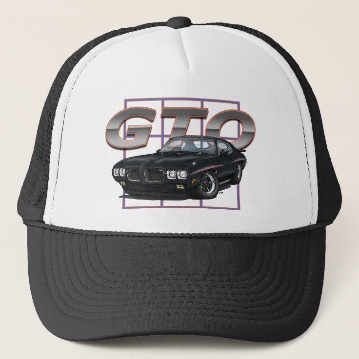1970 Pontiac GTO Trucker Hat | Zazzle