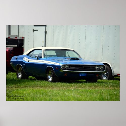 Dodge Challenger Posters, Prints, Wall Decals & more | Muscle Car Tees ...