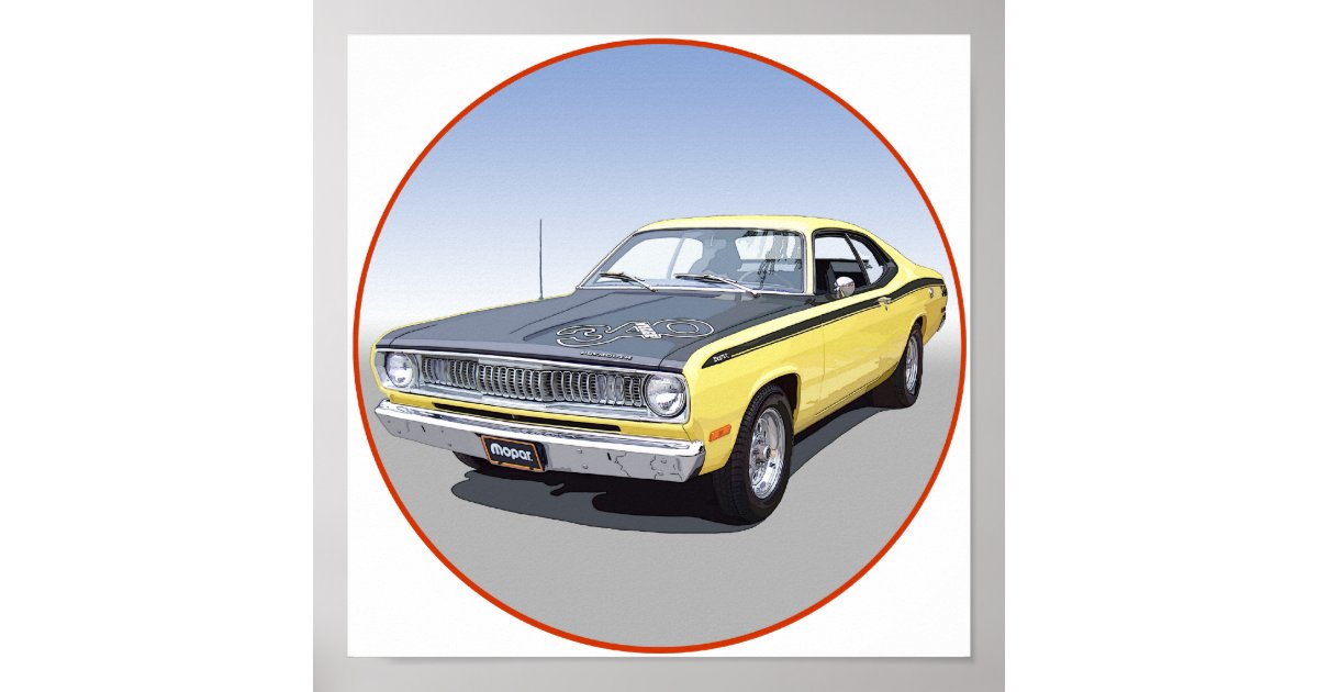 1971 Duster 340 Poster | Zazzle