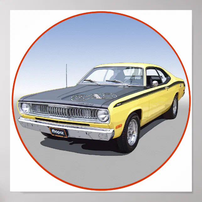 1971 Duster 340 Poster | Zazzle