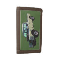 1971 Land Rover Pickup Truck Tri-fold Wallet | Zazzle