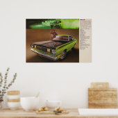 1971 Plymouth Duster 340 Ad Poster | Zazzle