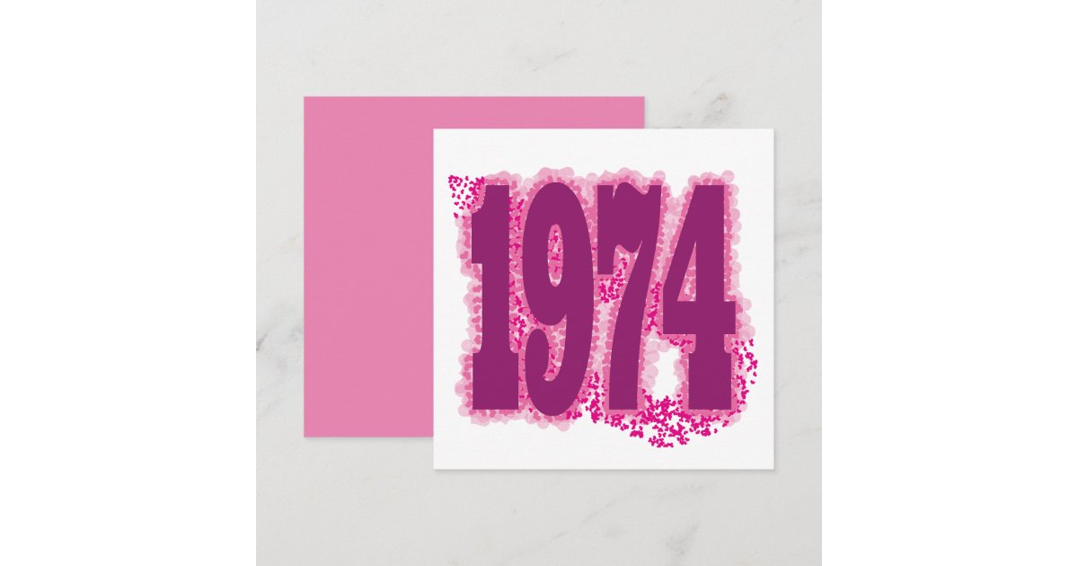 1974 INVITATION | Zazzle