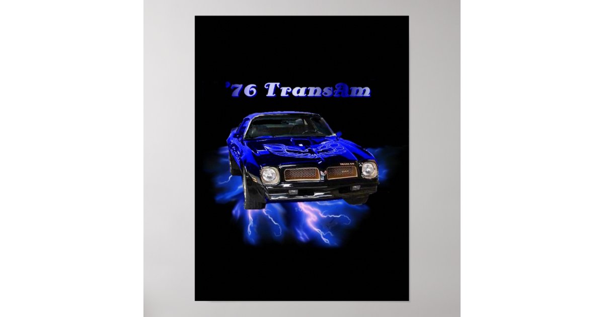 1976 Trans Am Poster | Zazzle