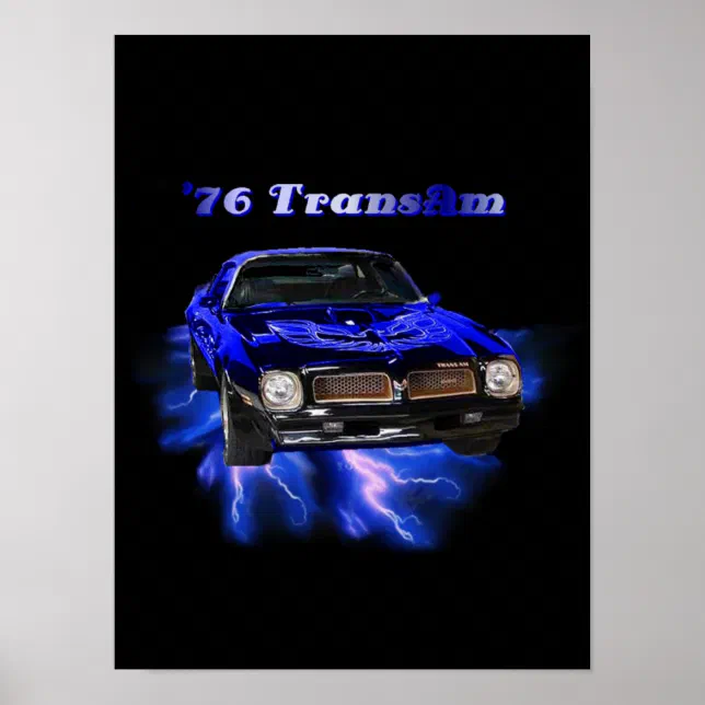 1976 Trans Am Poster | Zazzle