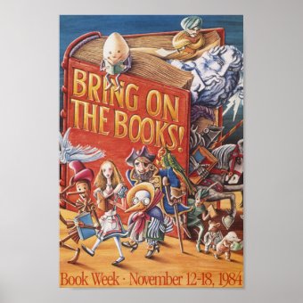 1984 Children's Book Week Poster | Zazzle