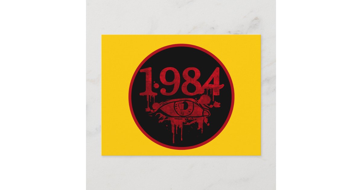 1984 POSTCARD | Zazzle