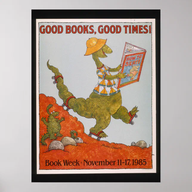 1985 Children's Book Week Poster | Zazzle