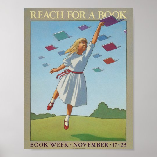 1986 Children's Book Week Poster | Zazzle.com
