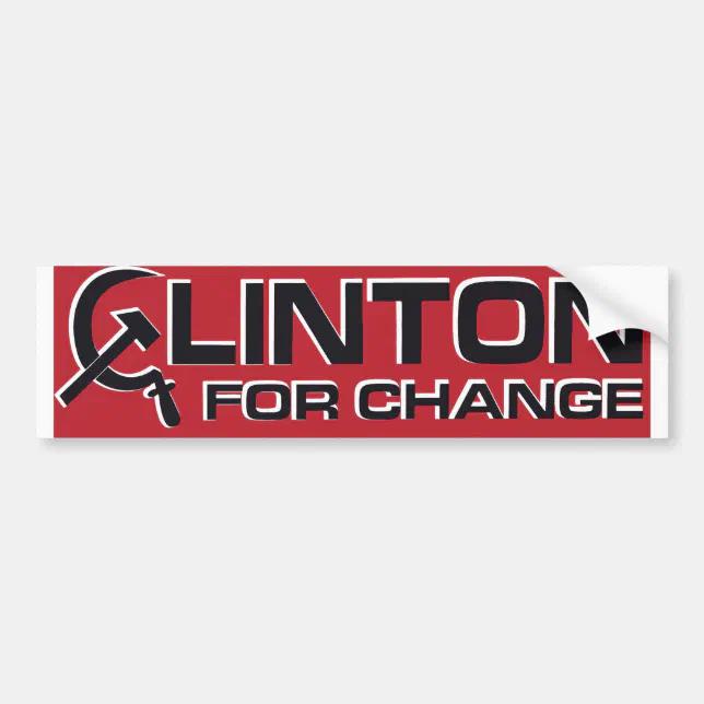 1992 Anti-Clinton Bumper Sticker | Zazzle