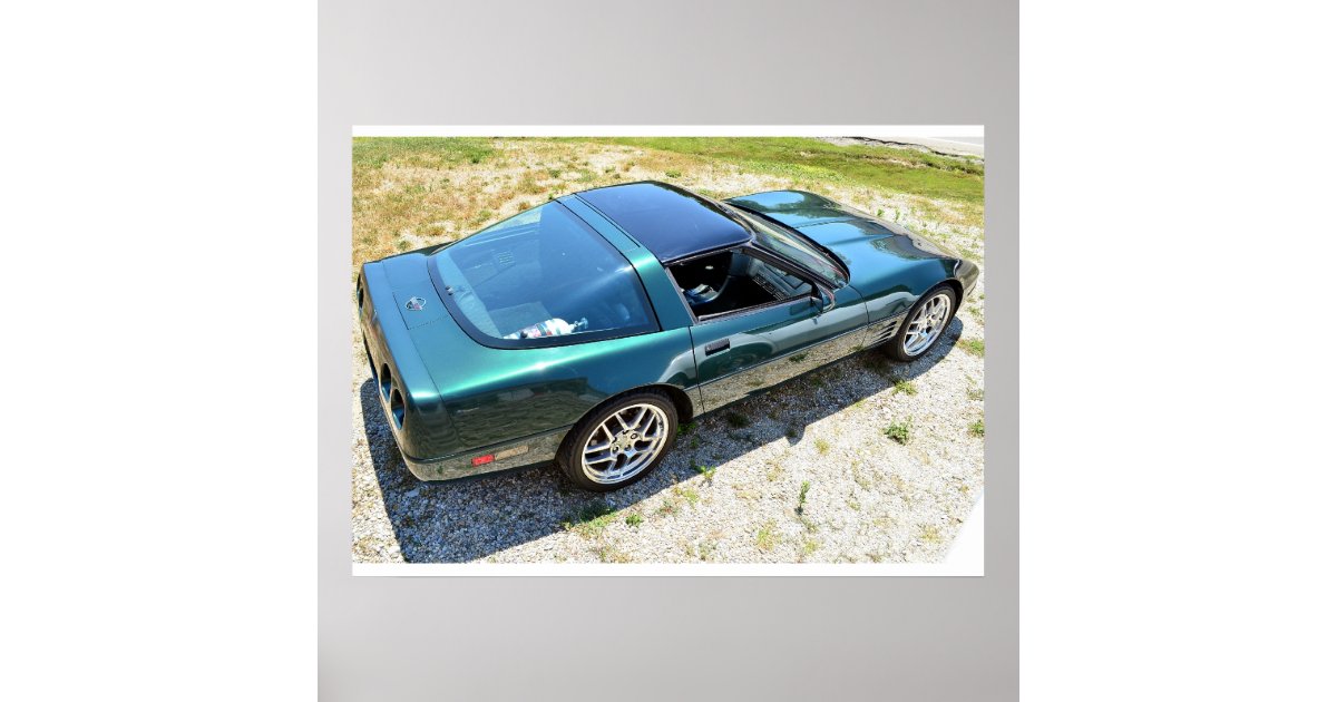 1992 C4 Corvette Poster | Zazzle