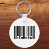 1995 barcode keychain | Zazzle
