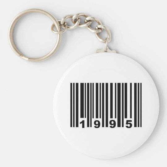 1995 barcode keychain | Zazzle.com