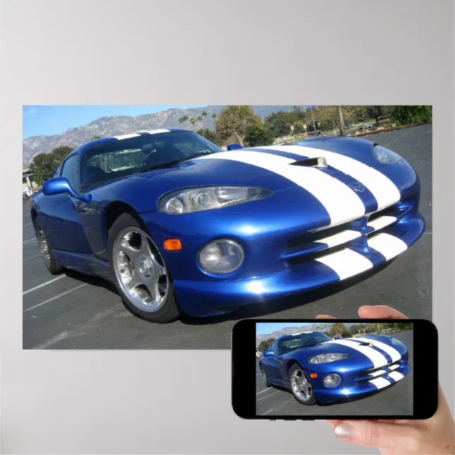 1996 Dodge Viper GTS Poster | Zazzle