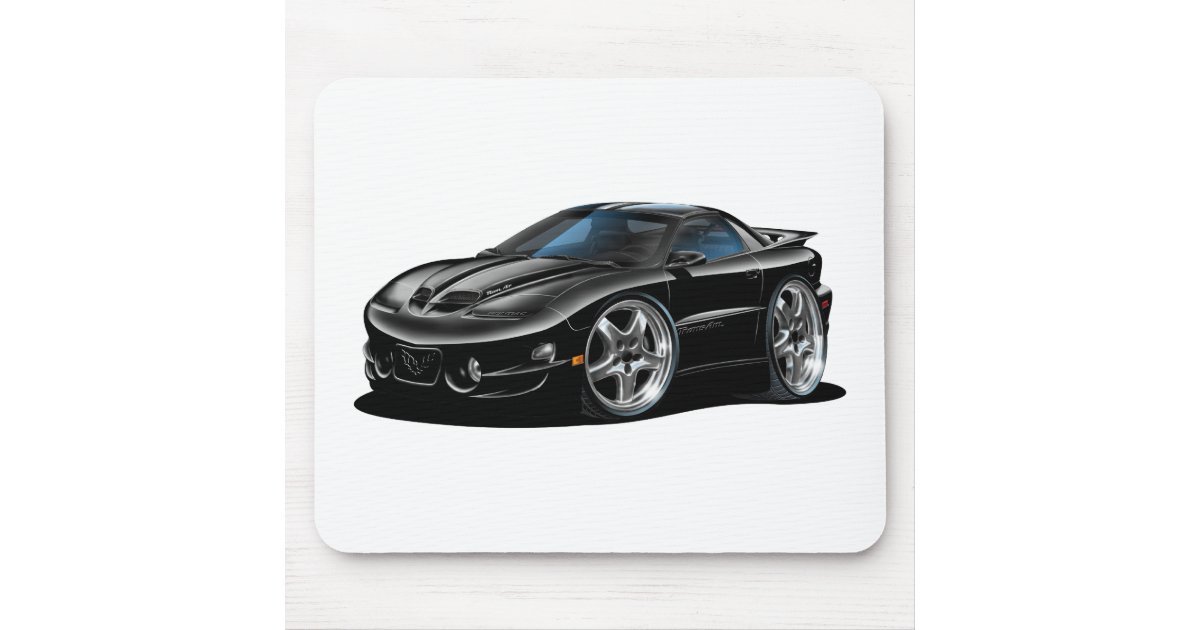 1998-02 Trans Am Black Car Mouse Pad | Zazzle