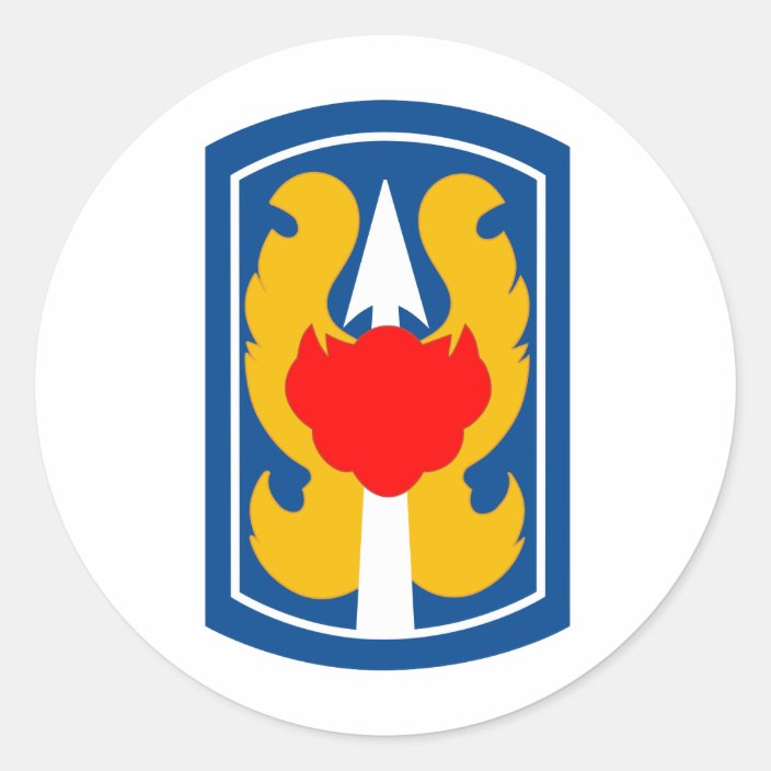 199th Light Infantry Brigade Classic Round Sticker | Zazzle.com