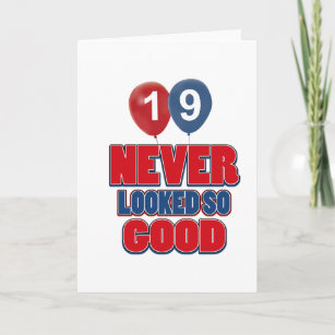 19 Year Old Birthday Cards | Zazzle