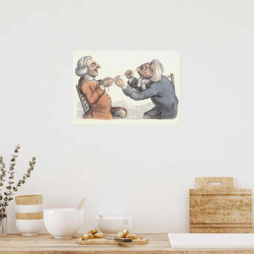 19th Century Tooth Extraction Dental Horrors Poster Zazzle
