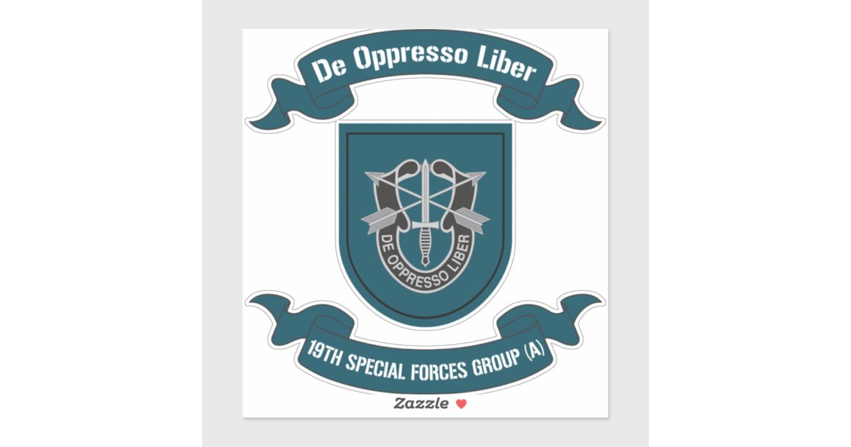 19th Special Forces Group (Airborne) 19th SFG Sticker | Zazzle